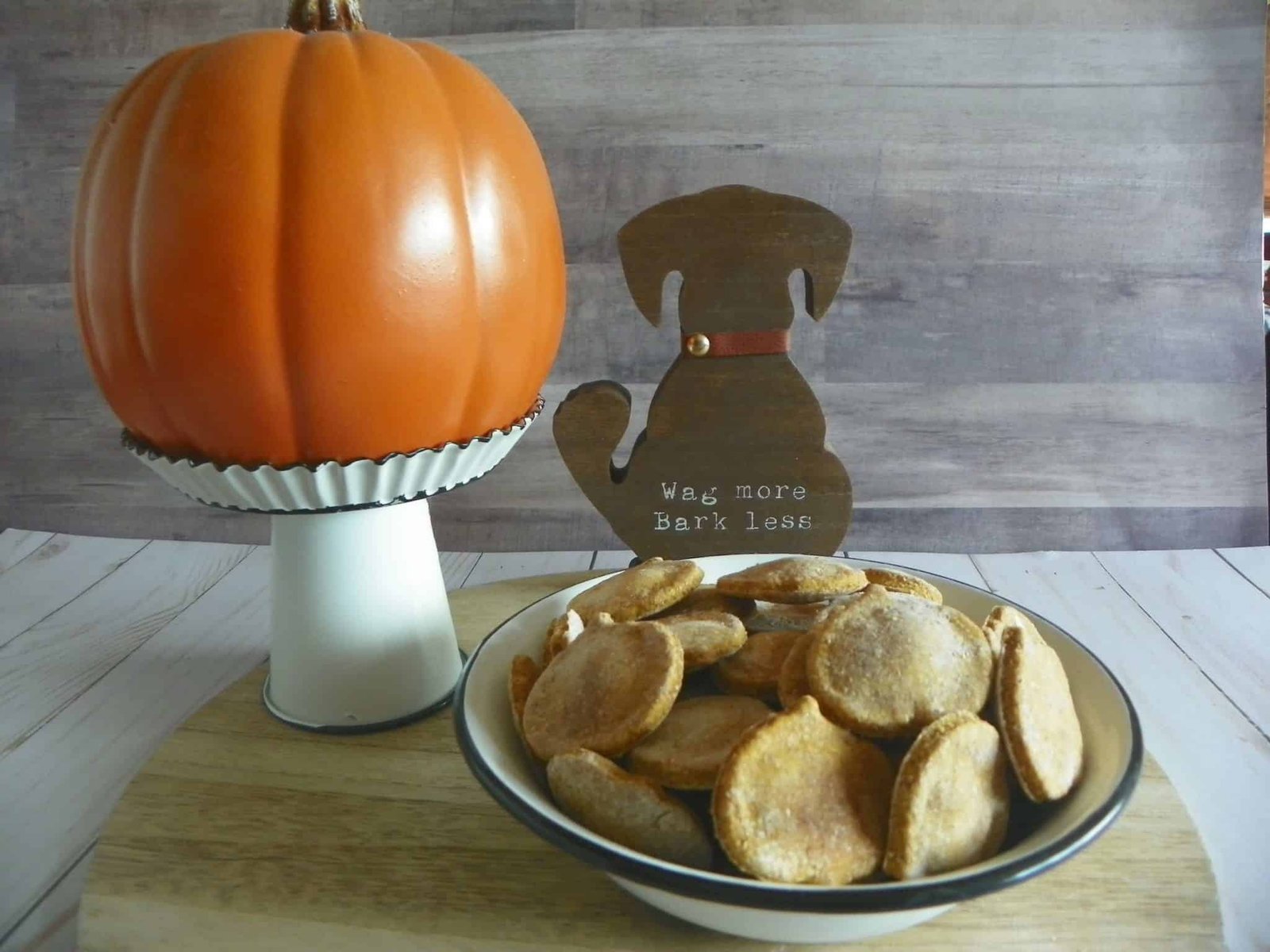 Perfectly Pumpkin Fall Dog Treats - Om Shanti Pups
